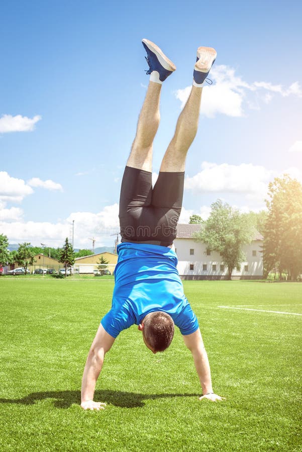 Handstand Man Two Photos - Free & Royalty-Free Stock Photos from Dreamstime