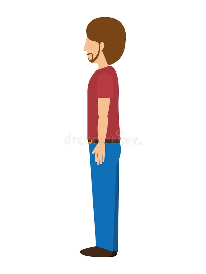Man Looking Left Stock Illustrations – 186 Man Looking Left Stock ...