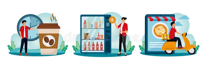 Giant Vending Machine Stock Illustrations – 1 Giant Vending Machine ...