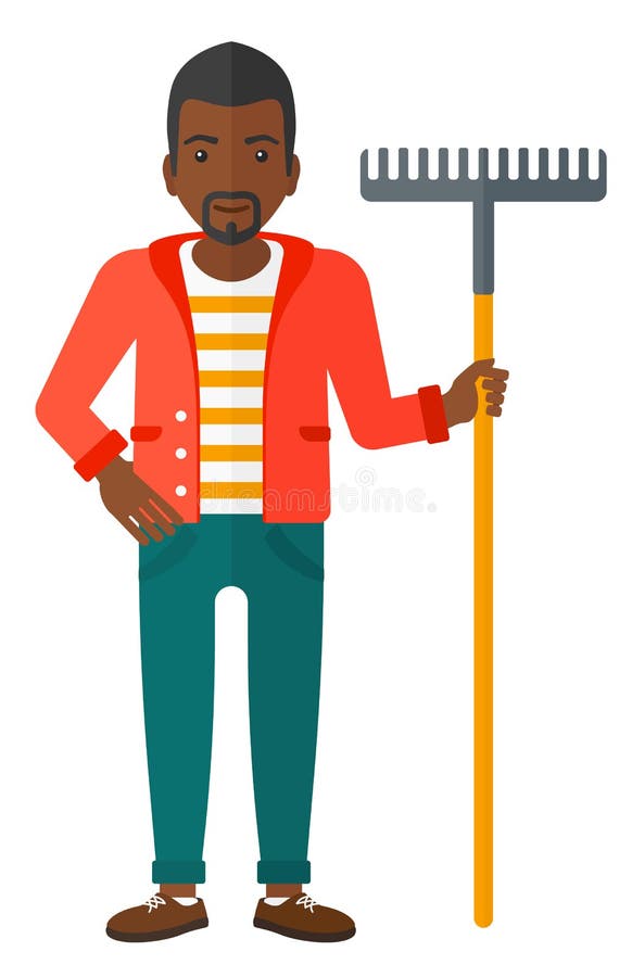 Man Standing Rake Stock Illustrations – 339 Man Standing Rake Stock ...
