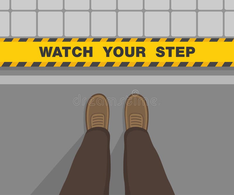 Watch Your Step Vector Stock Illustrations – 372 Watch Your Step Vector ...