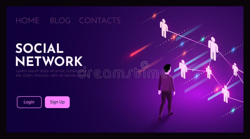Man Stands in Front of a Social Network. Analysis and Organization of ... Man Stands in Front of a Social Network. Analysis and Organization of ...