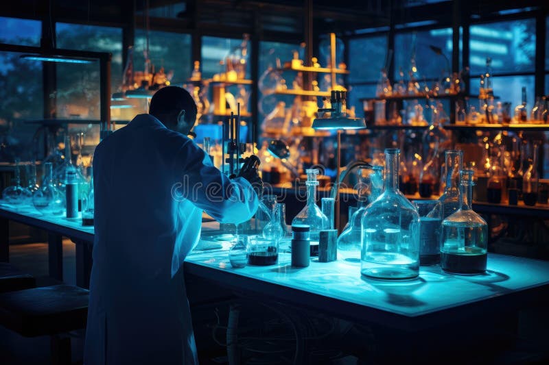 Man Front Science Stock Illustrations – 4,597 Man Front Science Stock ...