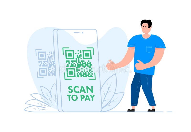Smartphone Payment Qr Code Stock Illustrations – 2,362 Smartphone ...