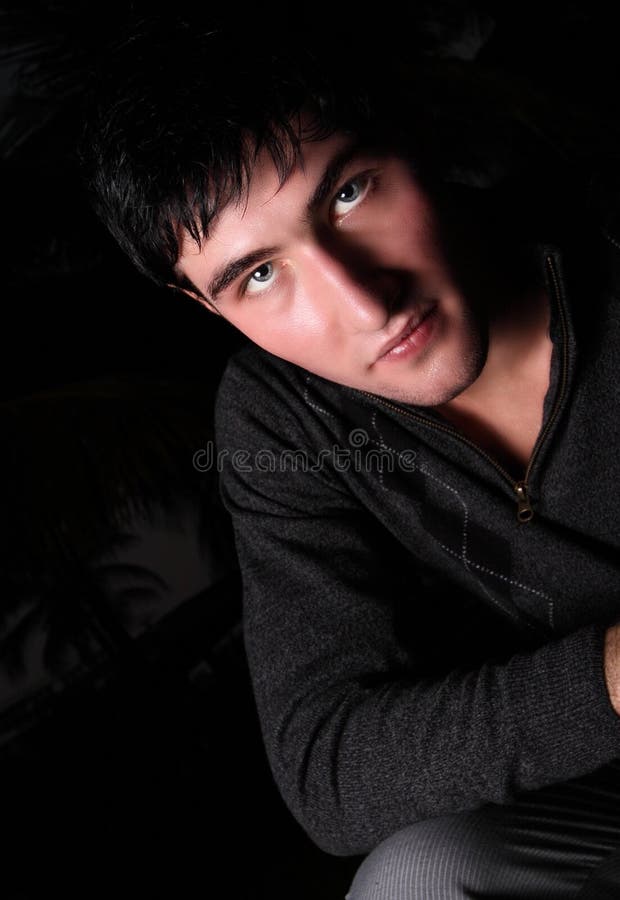 Man staring at the camera stock photo. Image of adult - 7169834