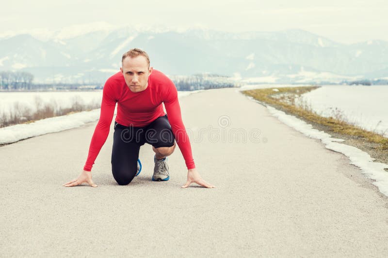 Man starting jogging stock image. Image of lifestyle - 51509707