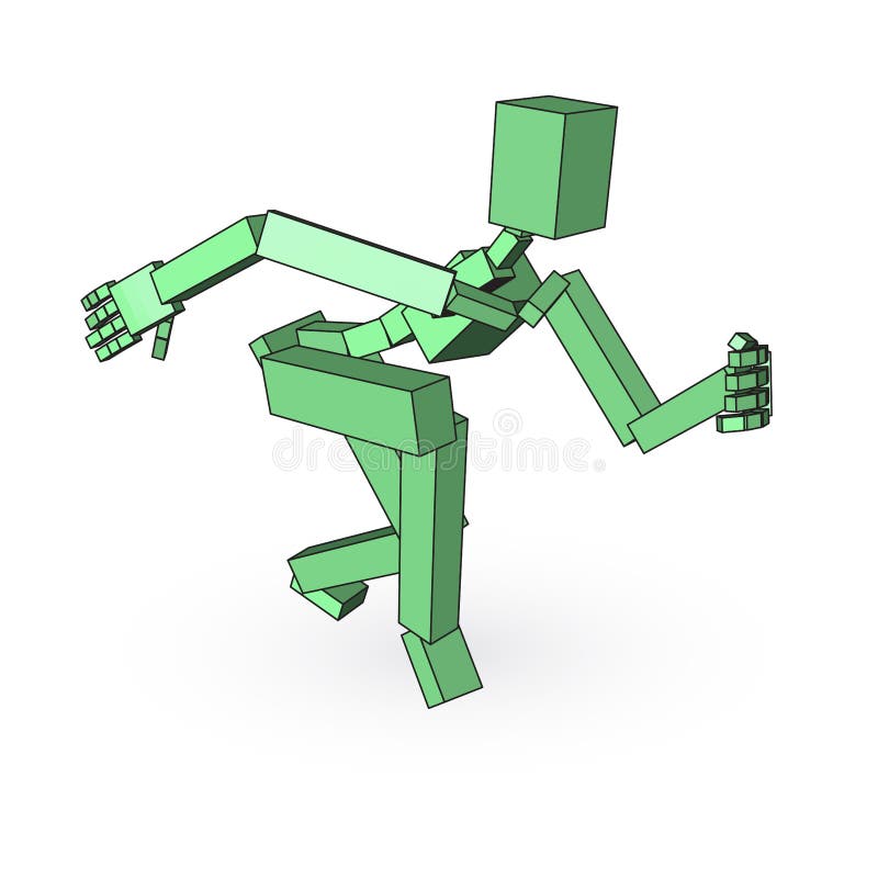 People at the Starting Line. Vector Stock Vector - Illustration of ...