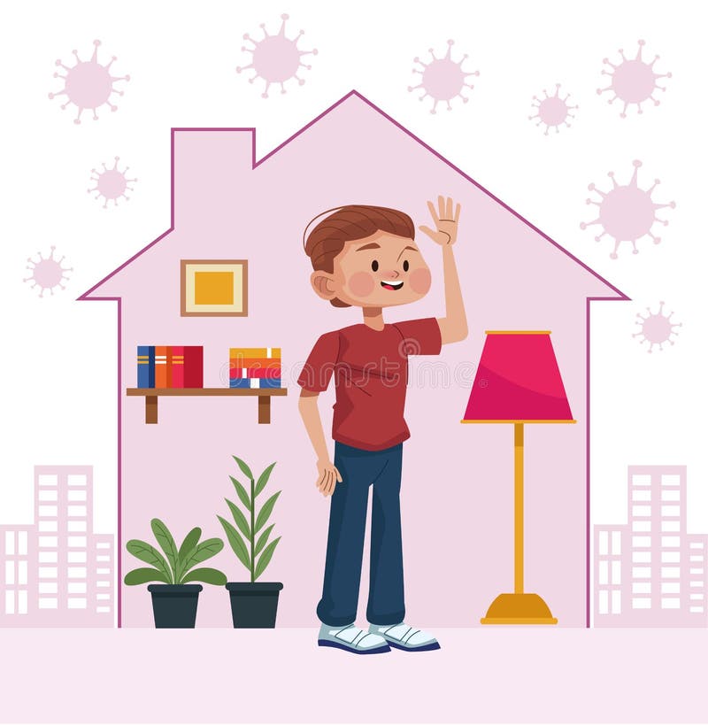 Cartoon Books Man House Stock Illustrations – 525 Cartoon Books Man ...