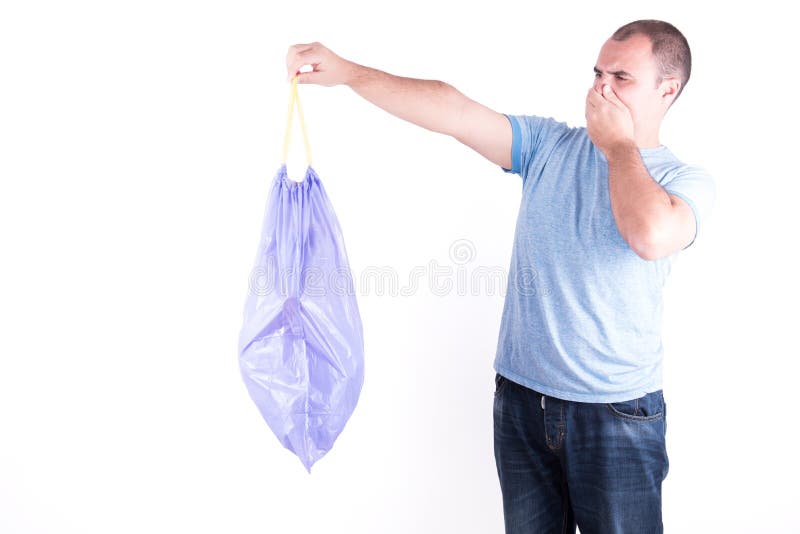 Man Stinking Garbage Stock Photos - Free & Royalty-Free Stock Photos ...