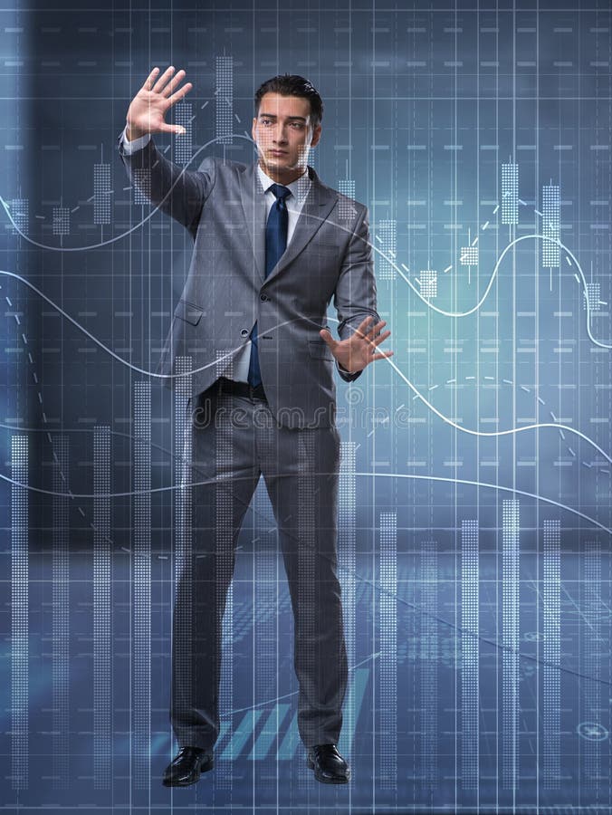 Man in Stock Exchange Trading Concept Stock Image - Image of ...