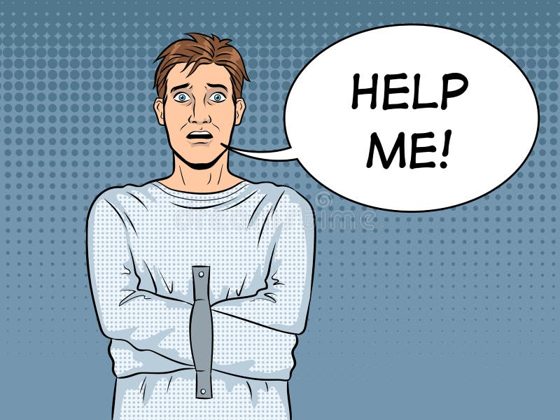 Man Straitjacket Stock Illustrations – 52 Man Straitjacket Stock ...