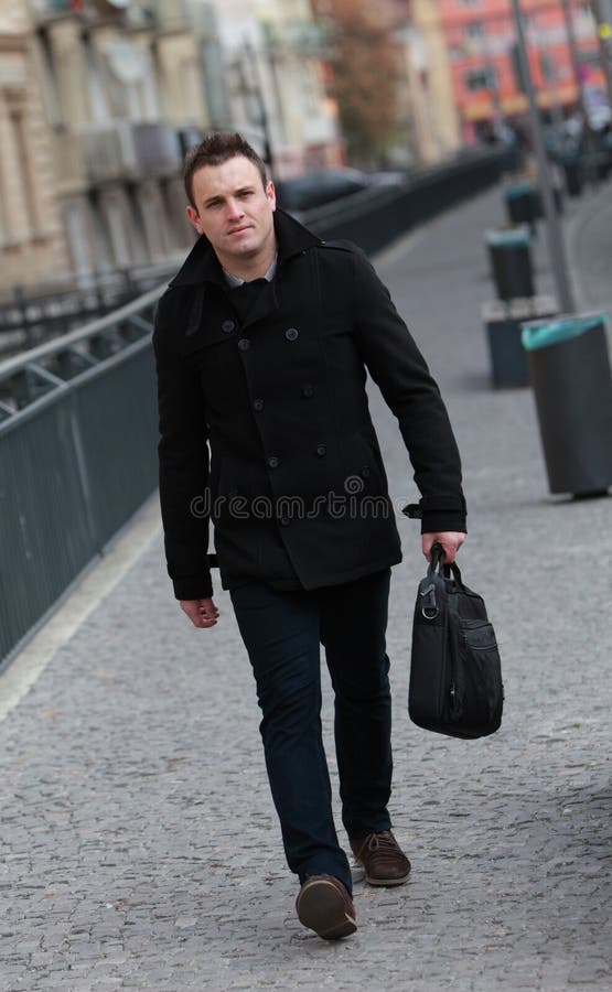 Man in the Street stock image. Image of citylife, urban - 22741301