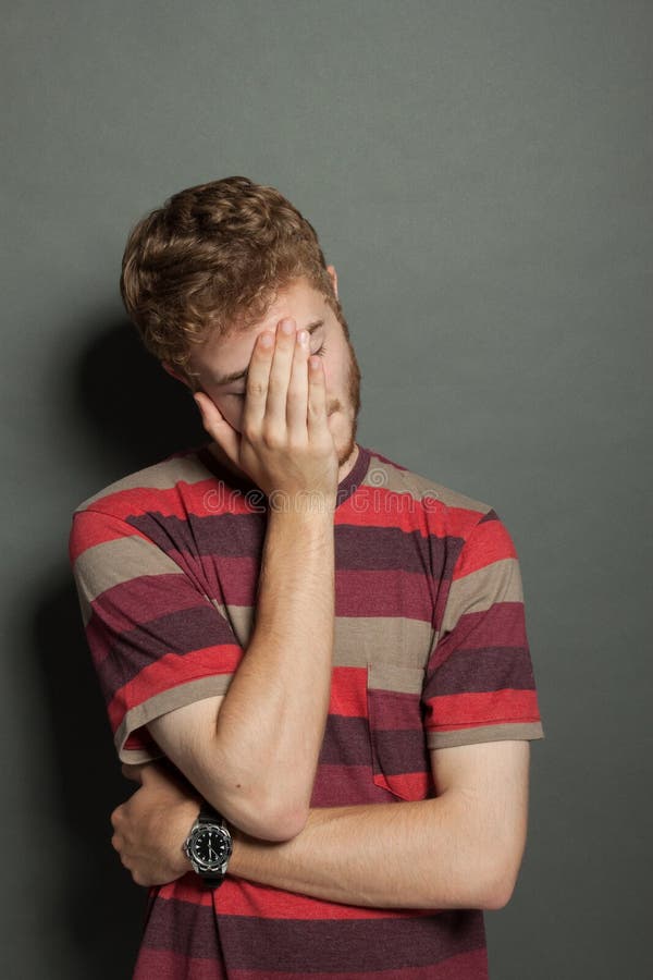 Man stress stock image. Image of headache, adult, negativity - 49502301