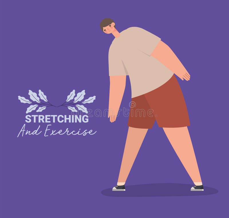 Man Stretching Stock Illustrations – 6,610 Man Stretching Stock ...