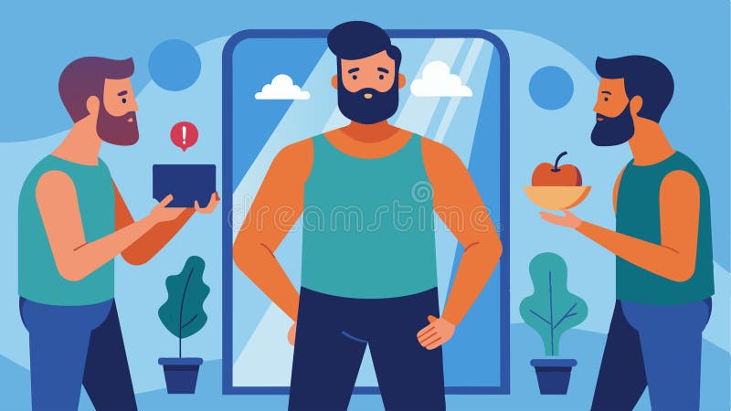 A Man Struggles with Body Dysmorphia after Constantly Comparing Himself ...