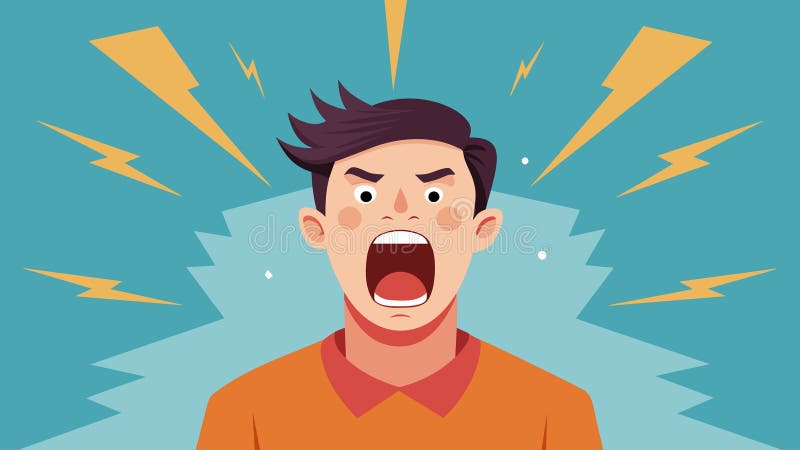 A Man Struggling with Sensory Overload Becoming Irritable and Agitated ...