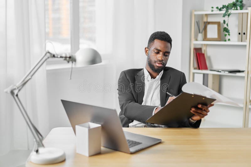 Career Man Laptop Education African Freelancer Student Online Computer ...