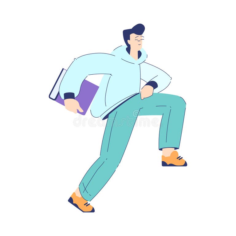 Young Male Learning Stock Illustrations – 25,215 Young Male Learning ...