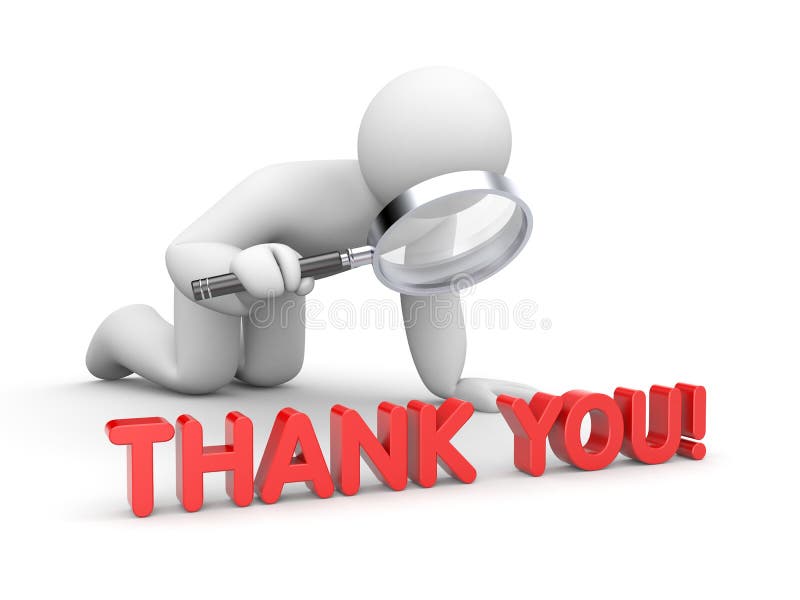 Man studies thanks stock illustration. Illustration of examining - 55046881