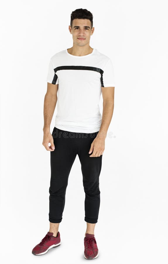 Man Studio Shoot Full Body Concept Stock Image - Image of person ...