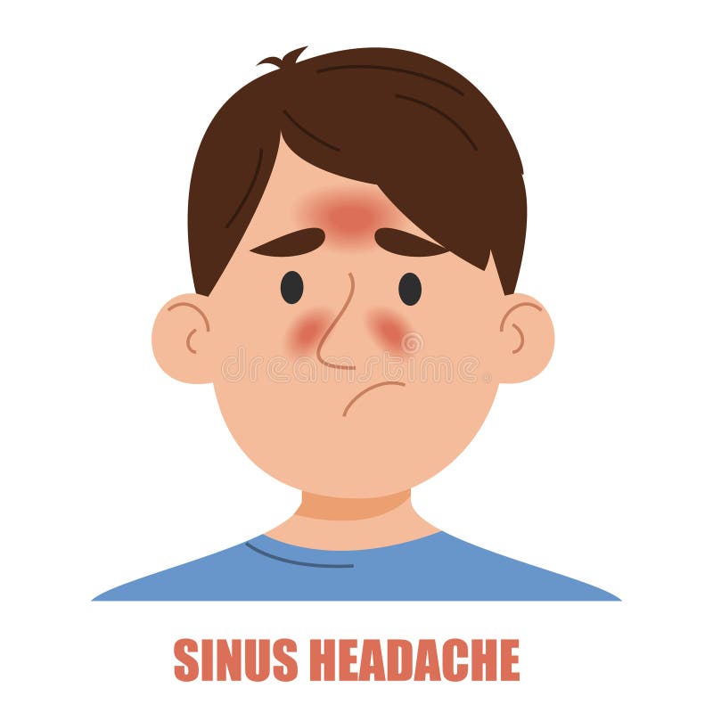 Sinusitis Symptom Stock Illustrations – 251 Sinusitis Symptom Stock ...
