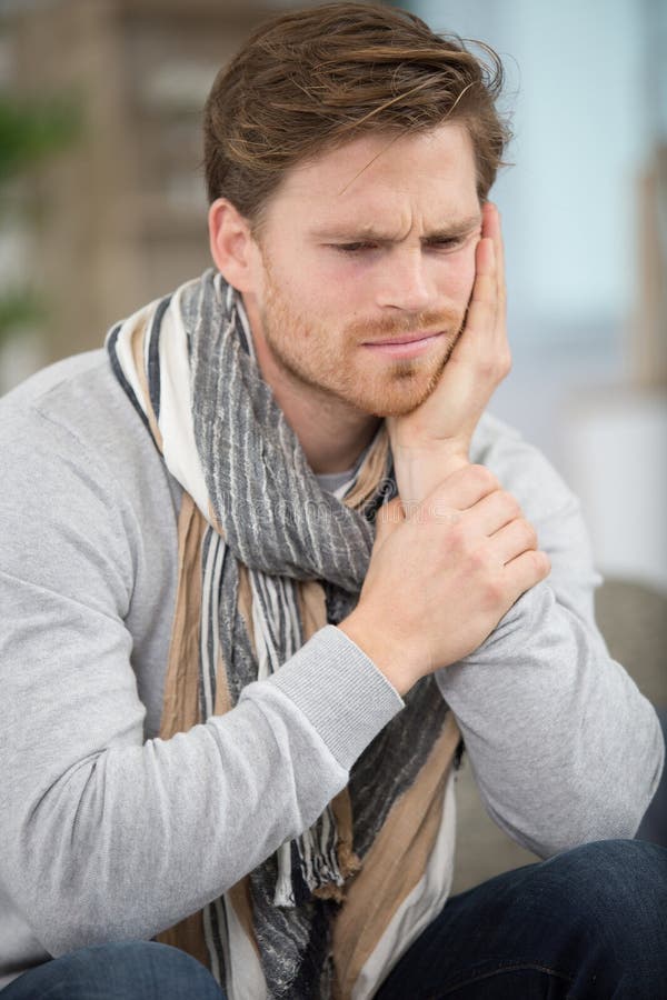 Man Suffering from Teeth Ache Stock Image - Image of face, chronic ...
