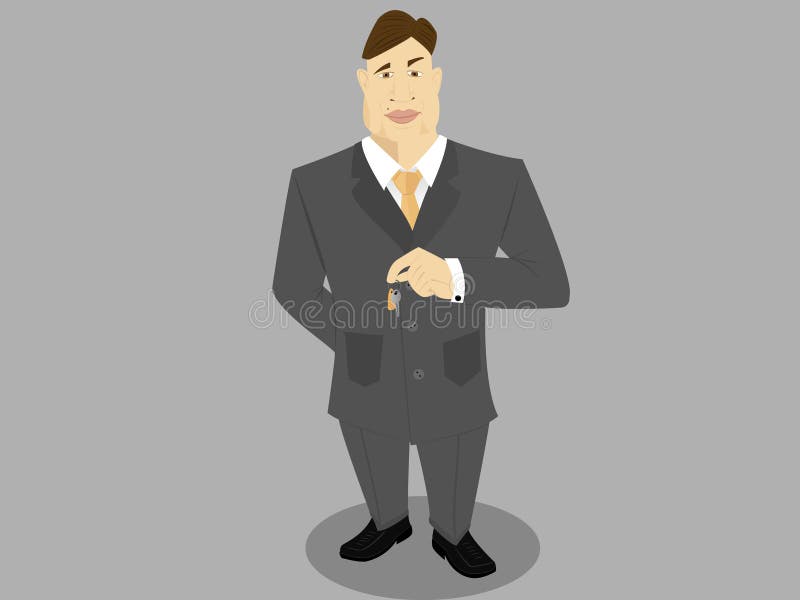 3d Funny Character, Cartoon Sympathetic Looking Business Man Stock ...