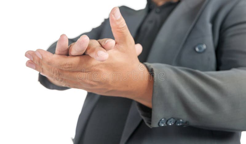 Man in Suit Clapping His Hands Stock Photo - Image of acclaiming, clap ...