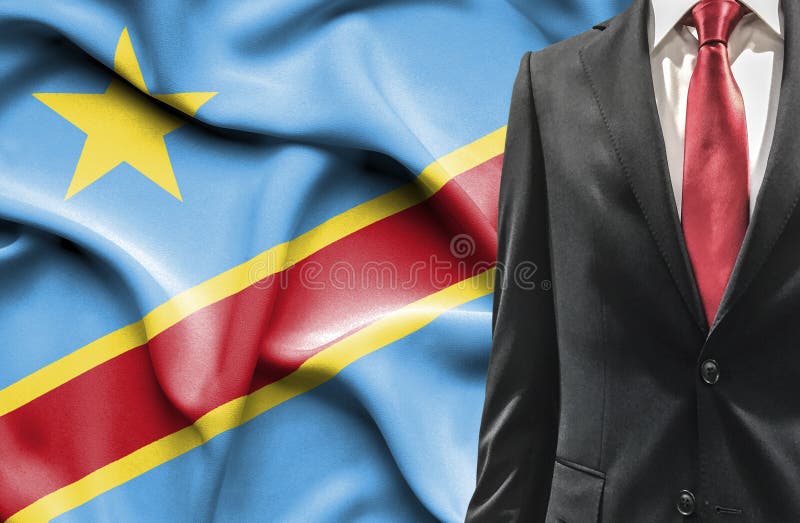 Man in Suit from Congo Democratic Republic Stock Photo - Image of ...