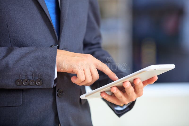 Man in suit keeping notes stock image. Image of male - 79068105