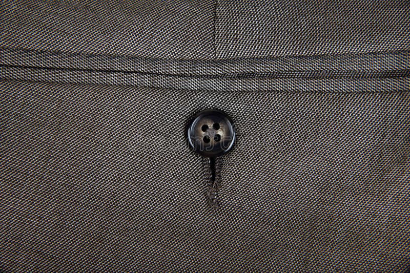 Man Suit Pocket with Button Stock Photo - Image of close, craft: 301996714