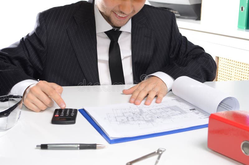 Man in Suit Signing Documents Stock Image - Image of close, sign: 33019317