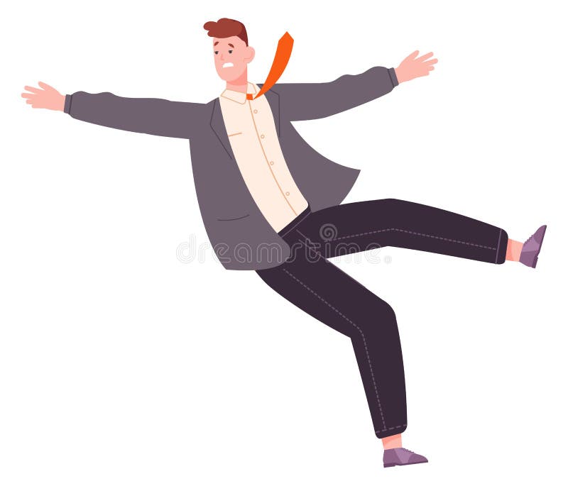 Man Slipping Sign Stock Illustrations – 131 Man Slipping Sign Stock ...
