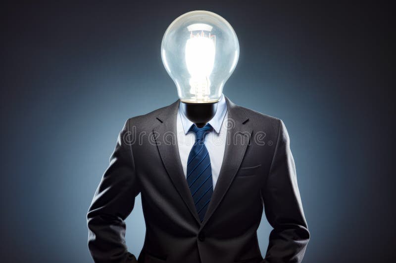 Light Bulb with Lot of Paint Splatters All Over it. Generative AI Stock Photo - Image of ideas ...