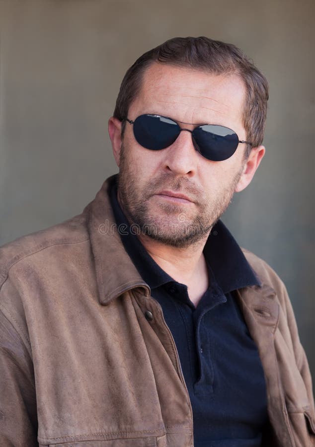 Man in sunglasses stock image. Image of dark, male, glasses - 39677501