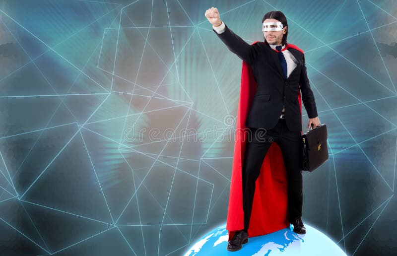 The Man with Superpowers Ruling the World Stock Photo - Image of hero ...