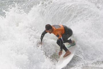 Man Surfing - Turn stock photo. Image of board, pacific - 10889344