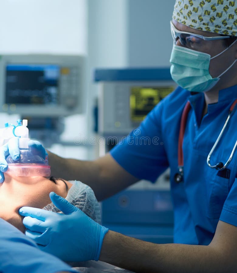 Man Surgeon at Work in Operating Room Stock Photo - Image of assistance ...