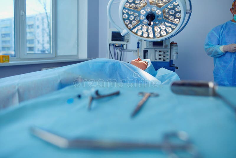 Man Surgeon at Work in Operating Room Stock Photo - Image of clinic ...
