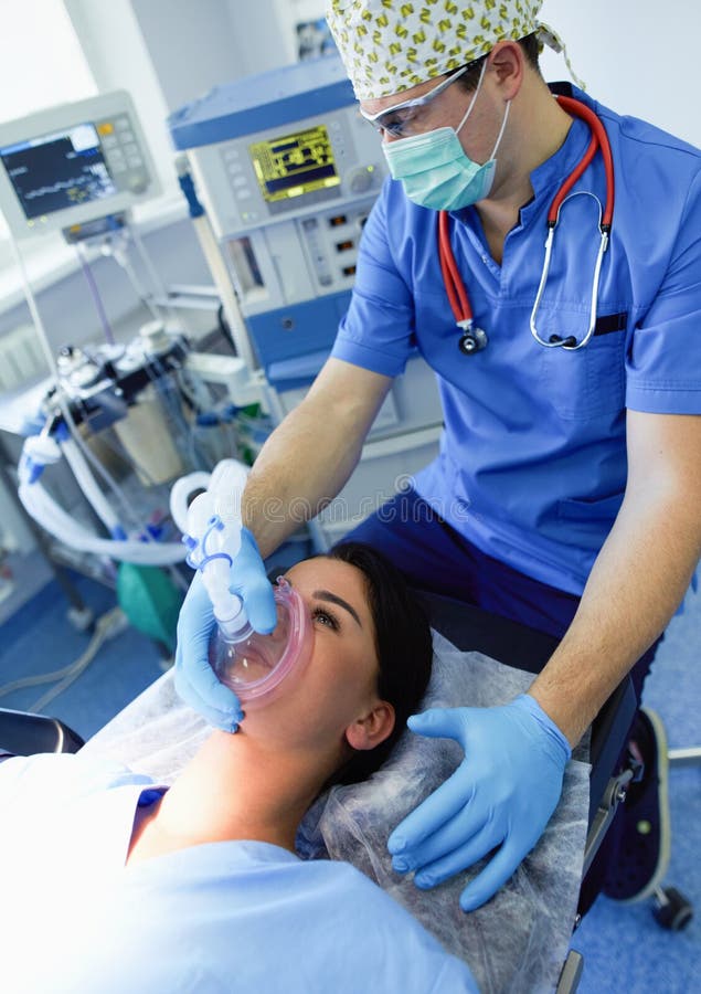 Man Surgeon at Work in Operating Room Stock Photo - Image of operation ...