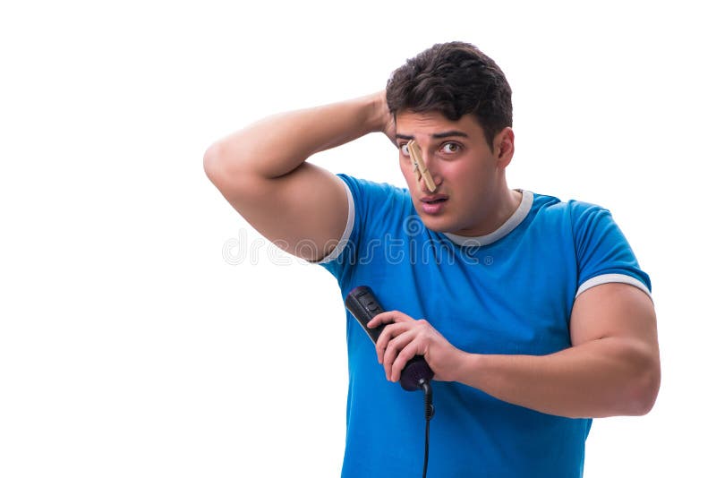 Man Sweating Face Shocked Stock Photos - Free & Royalty-Free Stock ...