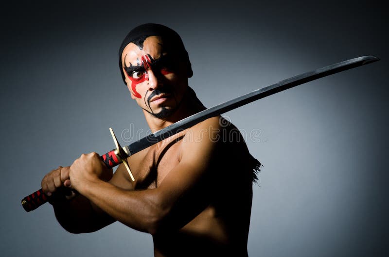 Man with sword stock photo. Image of history, ancient - 34469492