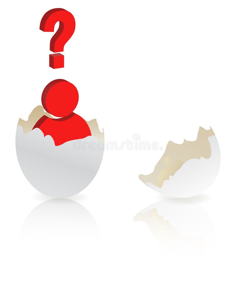 Man Symbol with Question Mark Stock Vector - Illustration of creativity ...