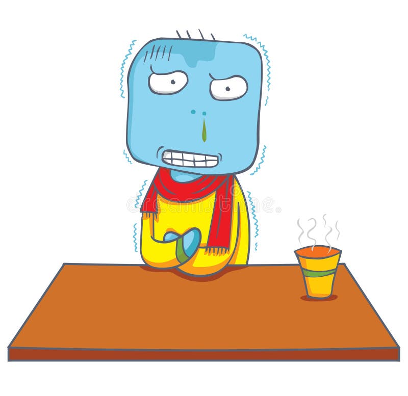 Man & table - not well stock vector. Illustration of happy - 97869575