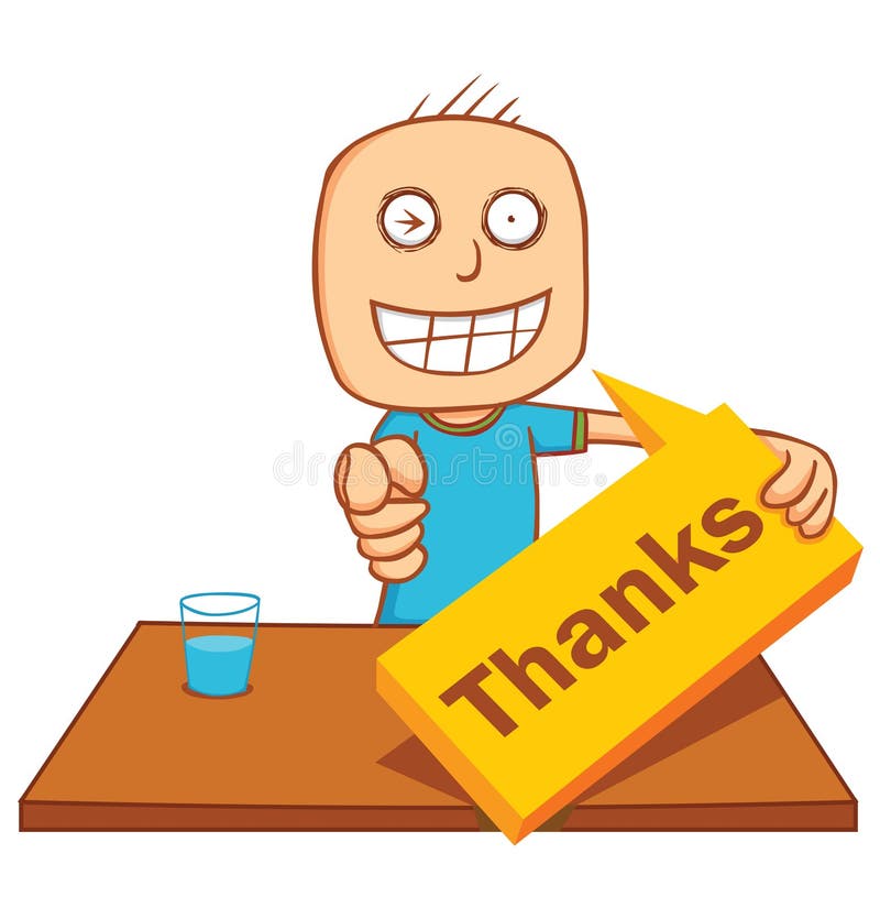 Man Thank You Stock Illustrations – 1,877 Man Thank You Stock ...