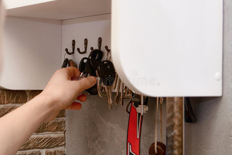 Man Takes Keys Leaving House Stock Photos - Free & Royalty-Free Stock ...