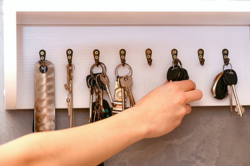 Man Takes Keys Leaving House Stock Photos - Free & Royalty-Free Stock ...