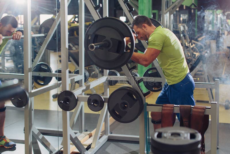 Man Taking a Break in the Gym Stock Photo - Image of determination ...