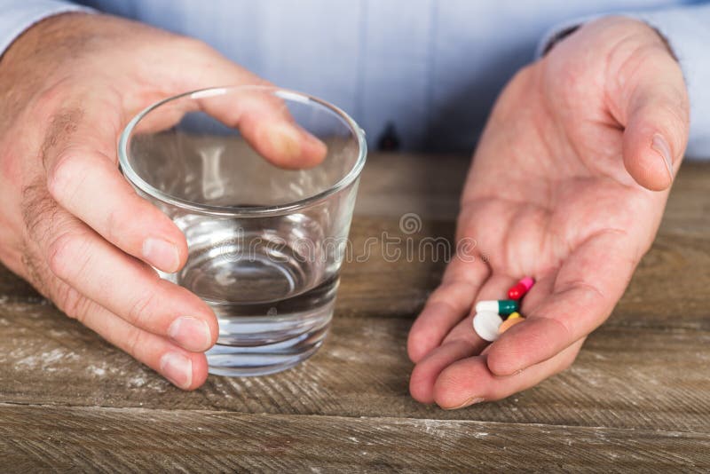 Man taking drugs stock photo. Image of rehab, addicted - 85225350