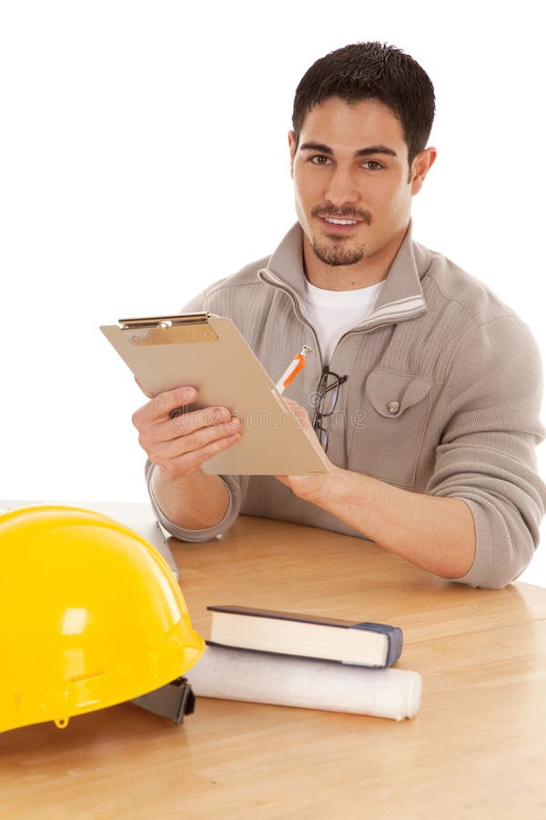Man taking notes stock photo. Image of beautiful, background - 19491058